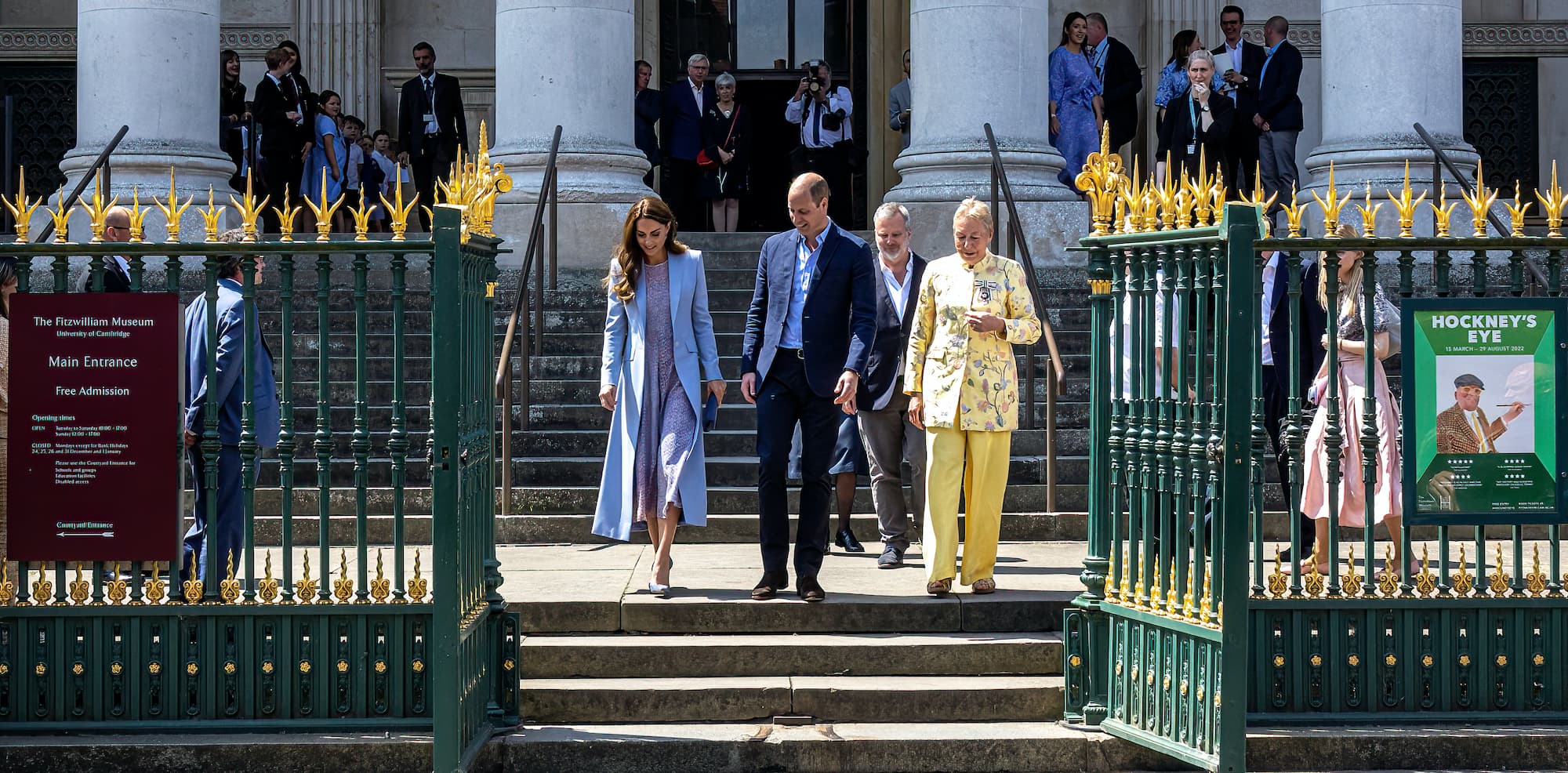 The Fitzwilliam Museum The Duke And Duchess Of Cambridge Visit The Fitzwilliam Museum To View