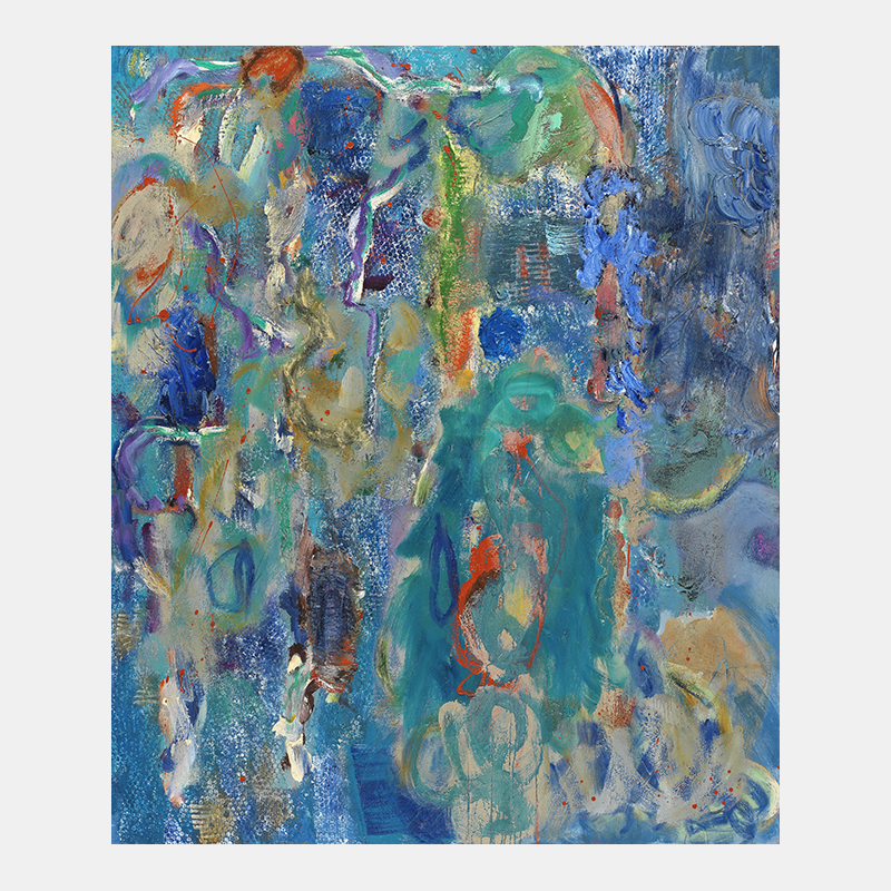 The Fitzwilliam Museum - Gary Wragg, Oval Works Gaze Left, 1997